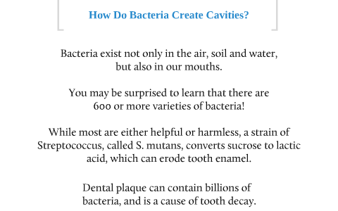 How do bacteria create cavities? by Alison Briggs on Prezi