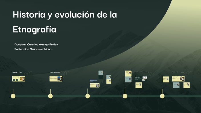 History and Evolution of Ethnography by Carolina Arango on Prezi