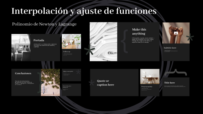 Interpolación y ajuste de funciones by FRANCISCO HERNANDEZ on Prezi