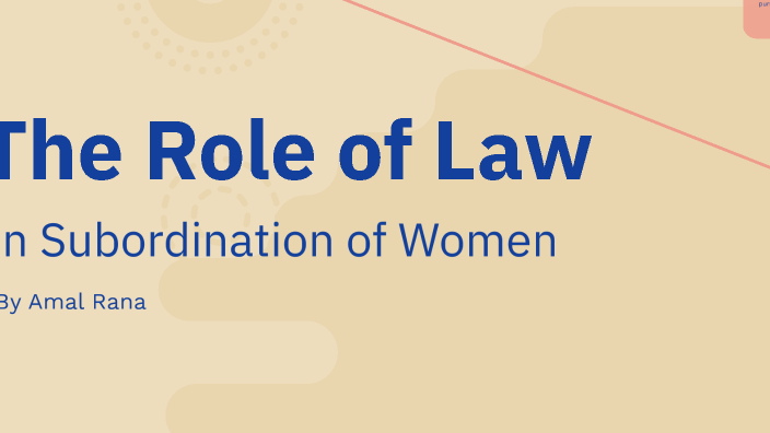 The Role of Law by Amal Rana on Prezi