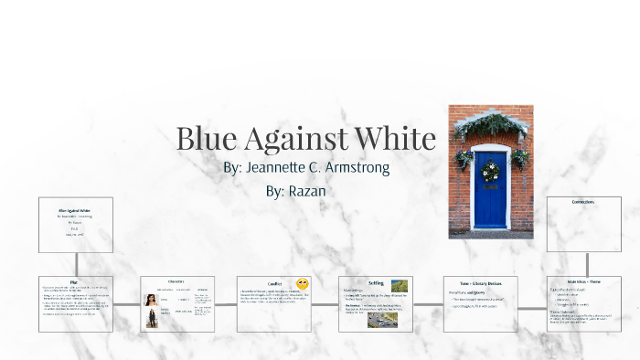 Blue Against White by Razan 76 on Prezi