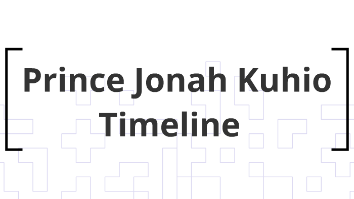 Prince Jonah Kuhio Timeline by cason acobalee on Prezi