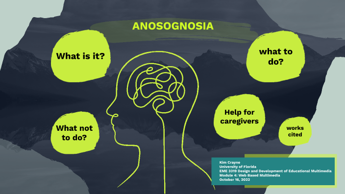 Anosognosia by kim crayne on Prezi