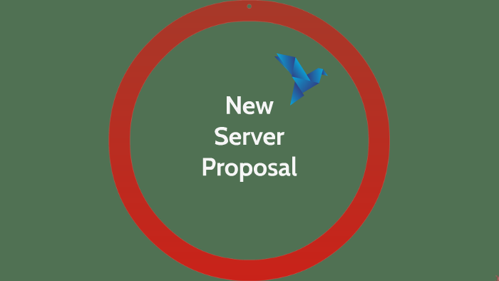 New Server Proposal by John Cox on Prezi