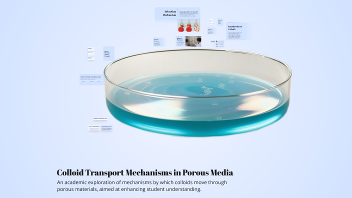 Colloid Transport Mechanisms in Porous Media by Saeed Gh on Prezi