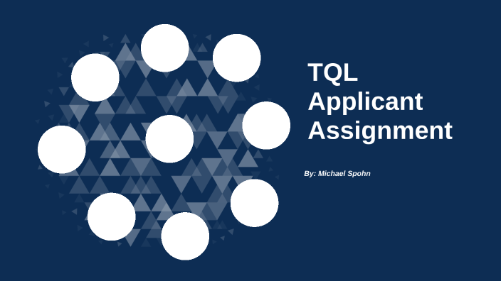 TQL Final Presentation by Andrew Combs on Prezi