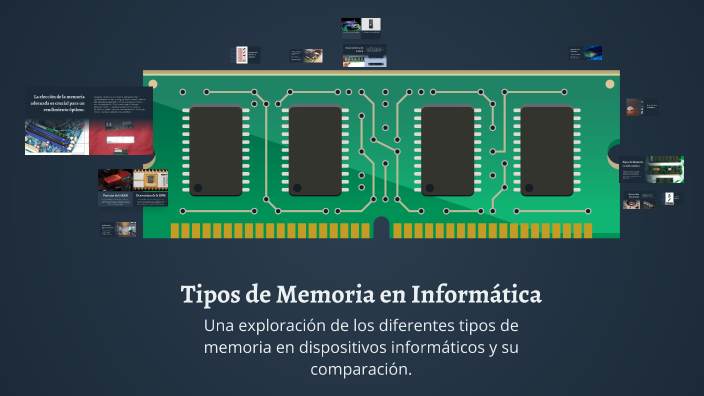 Tipos de Memoria en Informática by Miguel Martínez Costa on Prezi