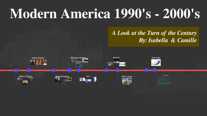 Modern America 1990's - 2000's by Isabella Escobar on Prezi