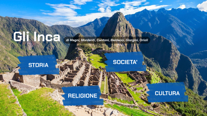 Gli Inca by FaviFake on Prezi