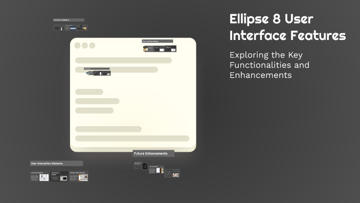 Ellipse 8 User Interface Features by Sridhar J on Prezi