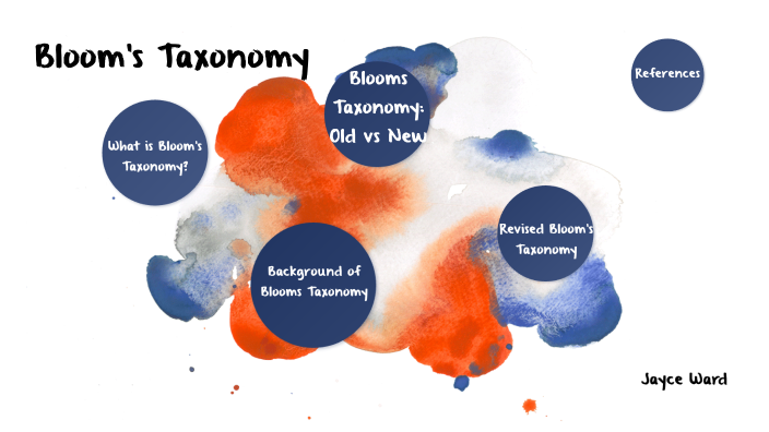 Blooms Taxonomy by Jayce Ward on Prezi