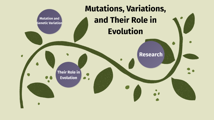 Mutations, Variations, and Their Role in Evolution by Christopher Field ...