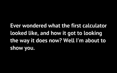 Timeline of Calculators by Morgan Lein on Prezi