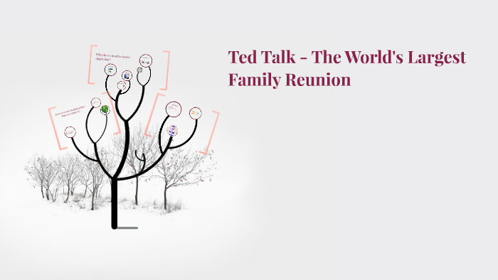 Ted Talks - The World's Largest Family Reunion by Kandice Li on Prezi