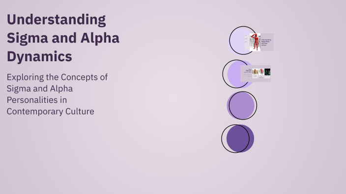 Understanding Sigma and Alpha Dynamics by Joshua MendezRamos on Prezi