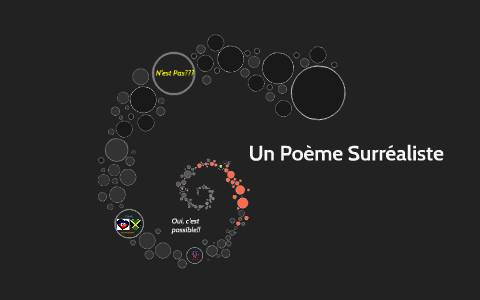 Un Poème Surréaliste by Jefferly Toussaint on Prezi