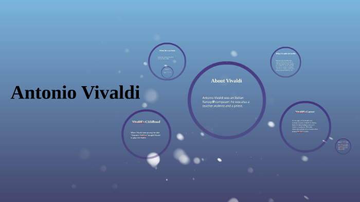 Antonio Vivaldi's Presentation by Khoa Ho on Prezi