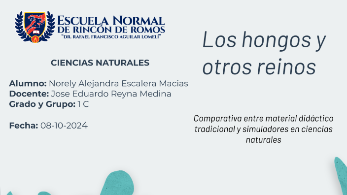 Los hongos y otros reinos by Norely Alejandra Escalera Macias on Prezi