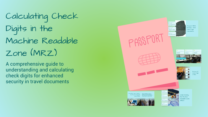 Calculating Check Digits in the Machine Readable Zone (MRZ) by ...