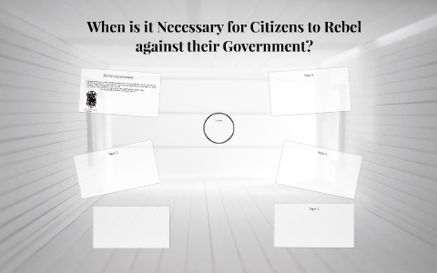 When is it Necessary for Citizens to Rebel against their Gov by Michal ...