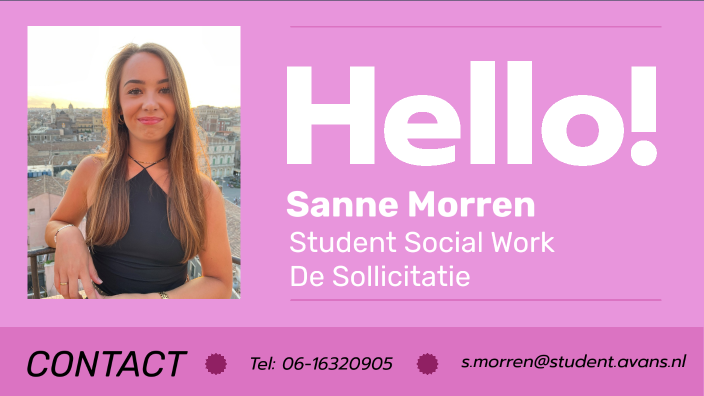 De Sollicitatie by sanne morren on Prezi