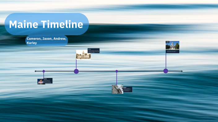 maine timeline by Cameron Jandreau on Prezi