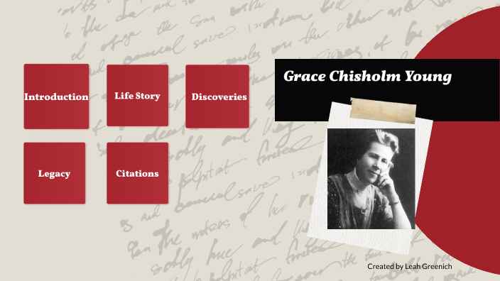MTH- Final Presentation- Grace Chisholm Young by Leah Greenich on Prezi