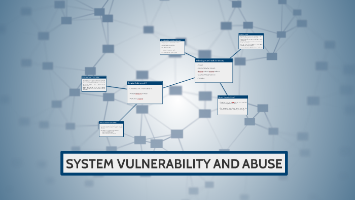 SYSTEM VULNERABILITY AND ABUSE by Vijay Maha on Prezi