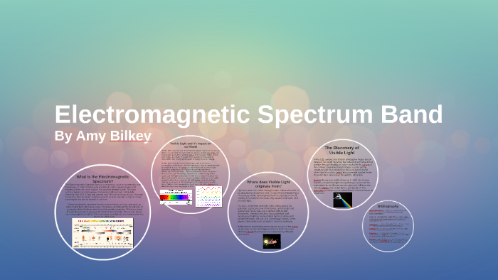 Electromagnetic Spectrum Band by Amy Bilkey on Prezi