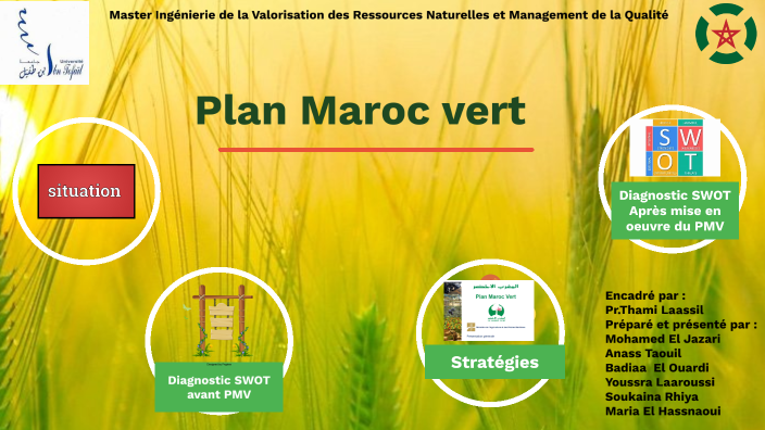 Plan maroc vert by mohamad jazari on Prezi
