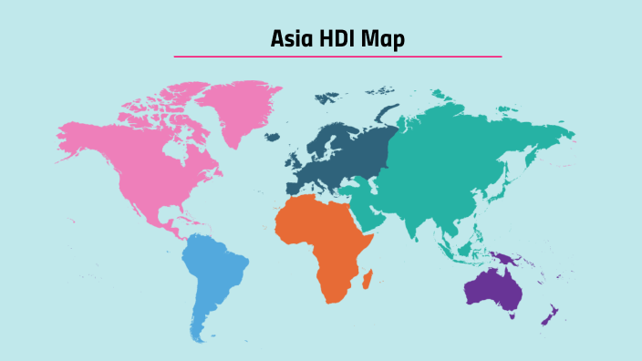 Asia HDI Map by Gwen Kohler on Prezi