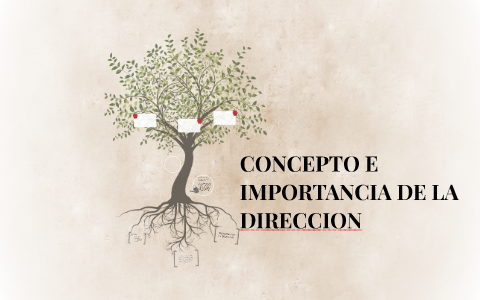 CONCEPTO E IMPORTANCIA DE LA DIRECCION by stefany torres rodriguez on Prezi