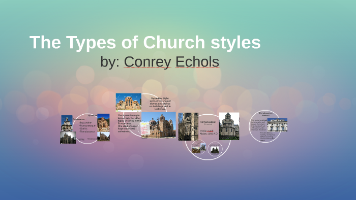 The Types of Church styles by cannon echols on Prezi