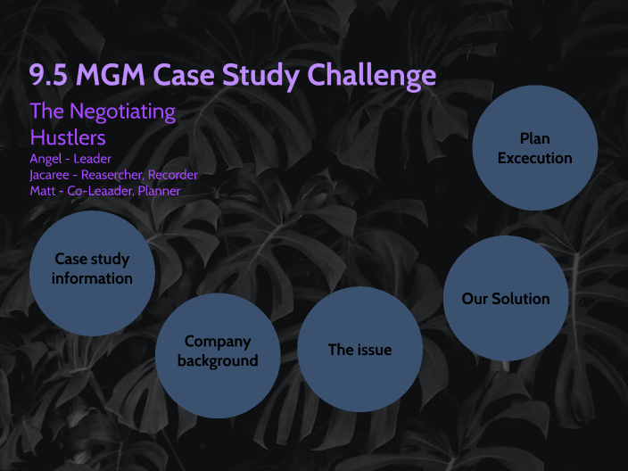 9.5 MGM case study by Matt Vasquezpalacios on Prezi