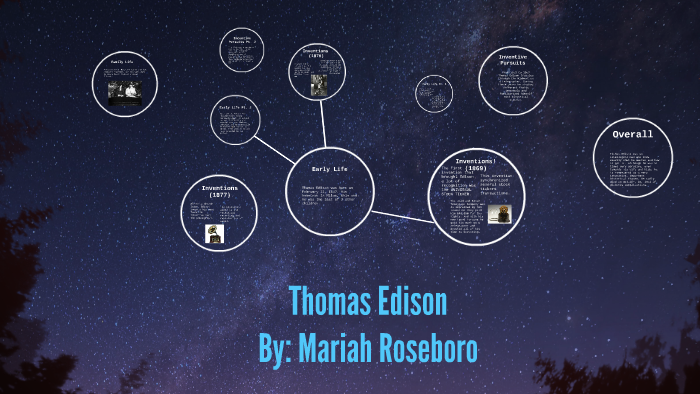 Thomas Edison by Mariah Roseboro on Prezi