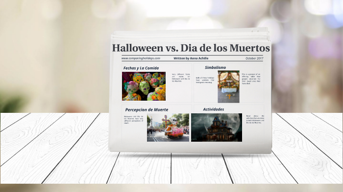 Halloween vs. Dia de Los Muertos by Anna Achille on Prezi