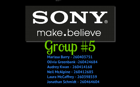 Sony Product Life Cycle by Marissa Barry on Prezi