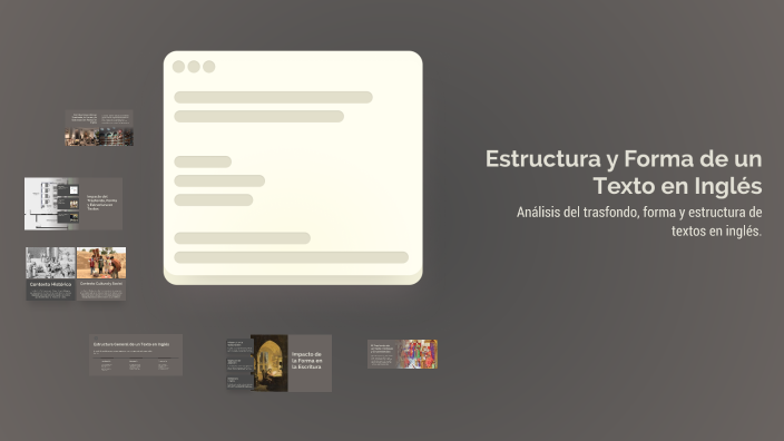Estructura y Forma de un Texto en Inglés by Leonardo ignacio Benítez ...