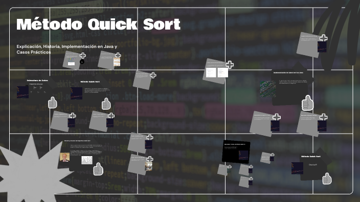 Método Quick Sort: Eficiencia en el Ordenamiento by Jhonnathan Castro Galeano on Prezi