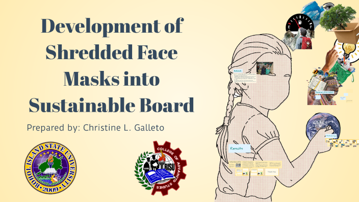 Development of Shredded Face Masks into Sustainable Board by CHRISTINE ...
