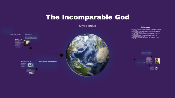The Incomparable God by Skye Perdue on Prezi