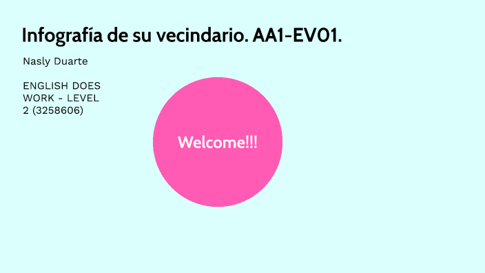 Infografía de su vecindario. AA1-EV01. by Nasly Torcoroma Duarte Duran ...