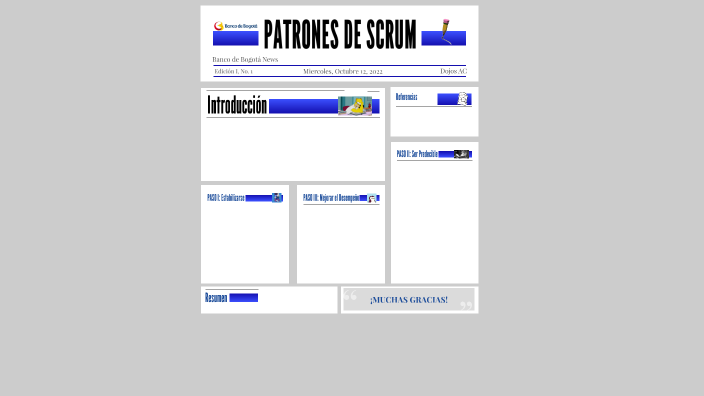 PATRONES DE SCRUM 12-10-2022 by Mauricio Cespedes on Prezi