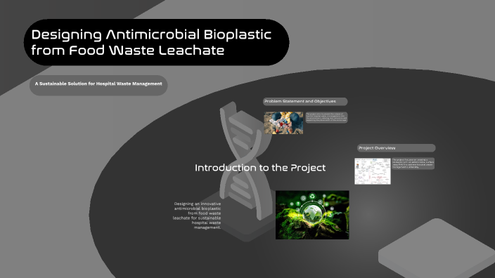 Designing Antimicrobial Bioplastic from Food Waste Leachate by ali ...