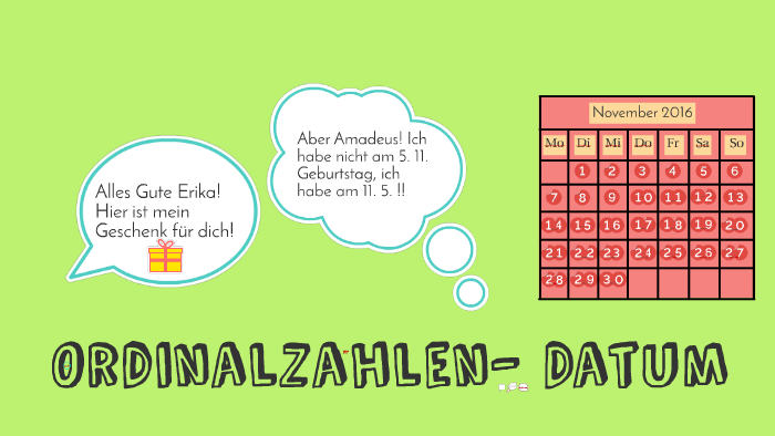 Ordinalzahlen by Donjeta Vojvoda on Prezi