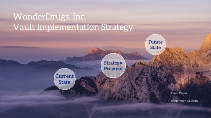 WonderDrugs, Inc. - Veeva Vault Implementation Strategy by Dave Olsen ...