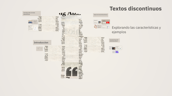 Diapositivas sobre qué es el texto discontinuo by Juan Rengifo ȝ'ȝ on Prezi