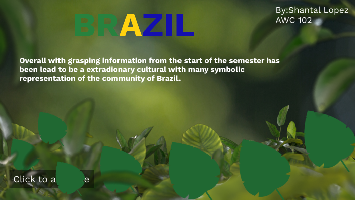 Brazil by Shantal Lopez Velador on Prezi