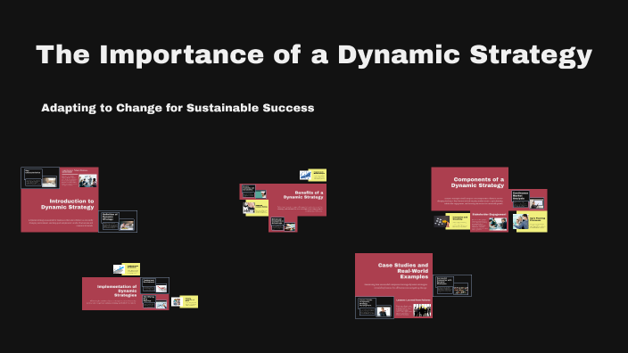 The Importance of a Dynamic Strategy by Tân Mai on Prezi