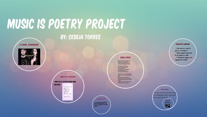Music is Poetry Project by Cesilia Torres on Prezi